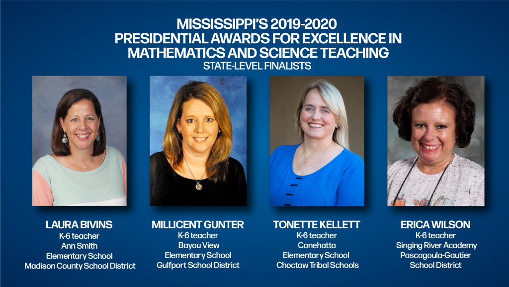 Mississippi Math, Science Teachers Earn National Recognition as State ...