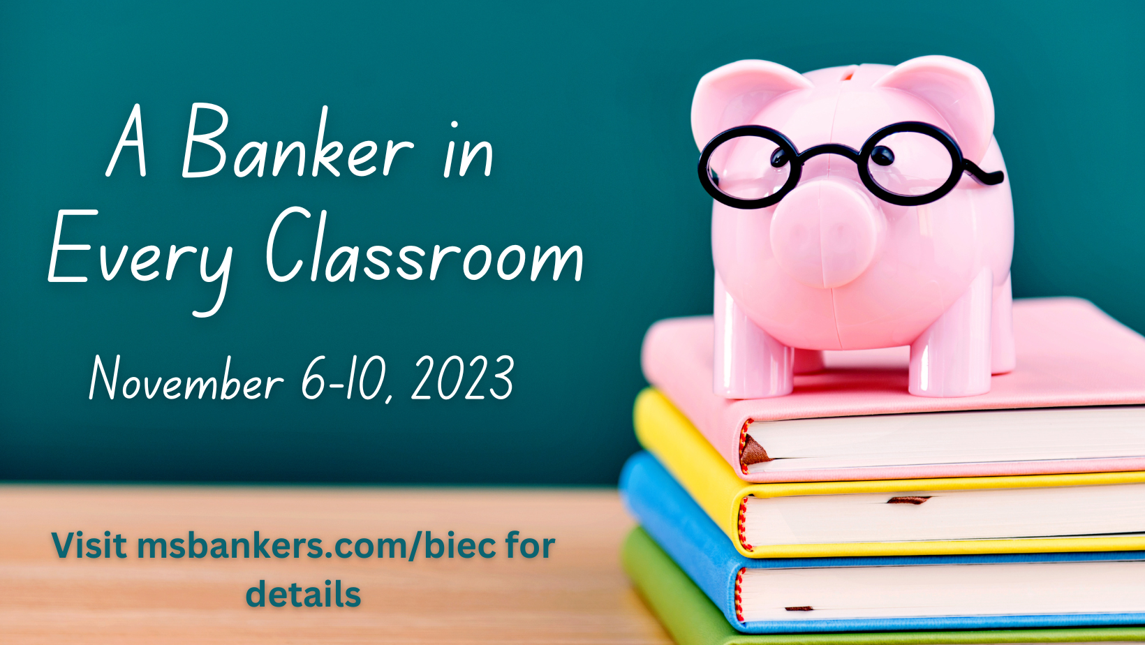 A Banker in Every Classroom program set for Nov. 6-10