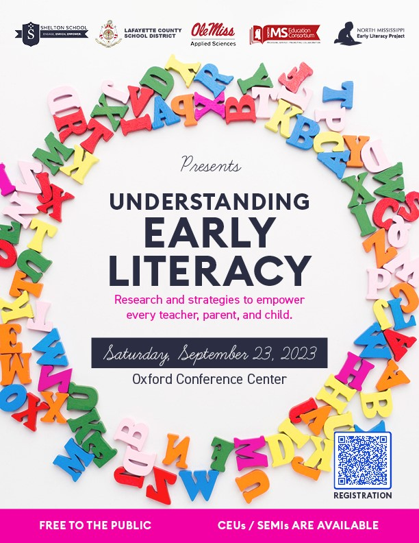 Understanding Early Literacy conference is Sept. 23 - Mississippi ...