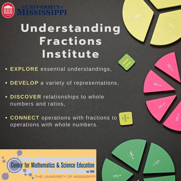 Understanding Fractions Institute set for Dec. 4-5